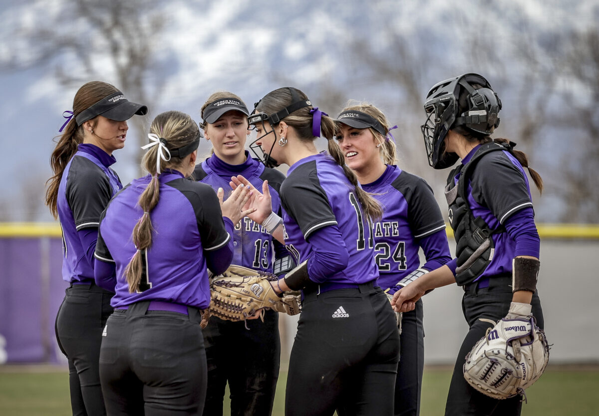 Weber State softball wins twice Friday to take series at Portland State ...